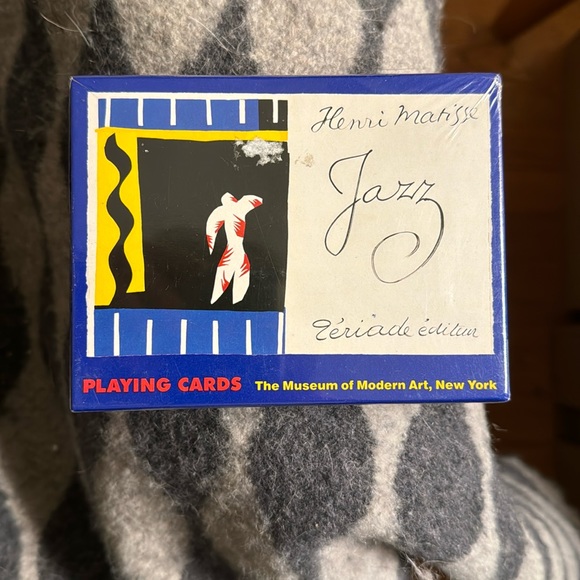 Moma | Games | Playing Cards Henri Matisse Jazz 2 Decks Of 2 Different Prints Unopened 994 ...